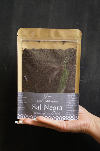 Sal Negra de Sacapulas 0.5LB - Sabor Milenario 100% Natural | nobi