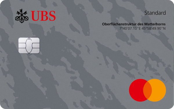UBS credit card: In the credit card comparison