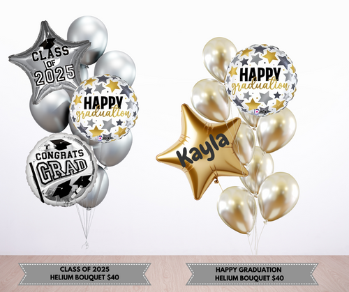 Graduation Balloon Bouquet Class of 2025 | PD Balloons