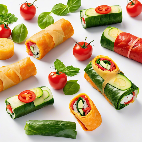 Vegetable Delight Roll | Uncle Bobs Chicken A