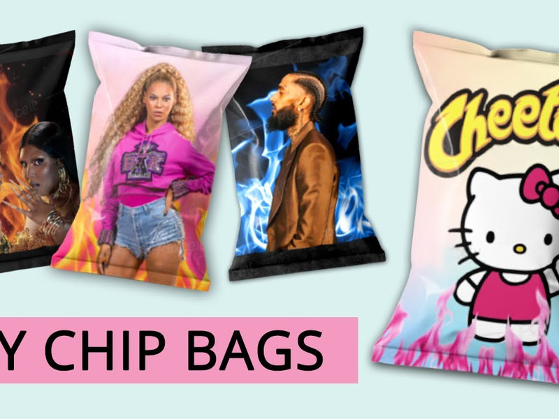 How To Make Custom Chip Bags (Step-By-Step) | Fashion Lyfe