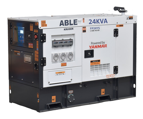 24kVA Silenced Diesel Generator 240V 100Amps - YANMAR Powered | Horizon ...