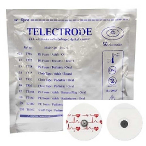 Ecg Electrodes With Hydrogel- Pack of 50 | Dubai, United Arab Emirates