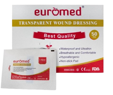 Euromed - Wound Dressing Water Proof Transparent (6x7) | Dubai, United ...