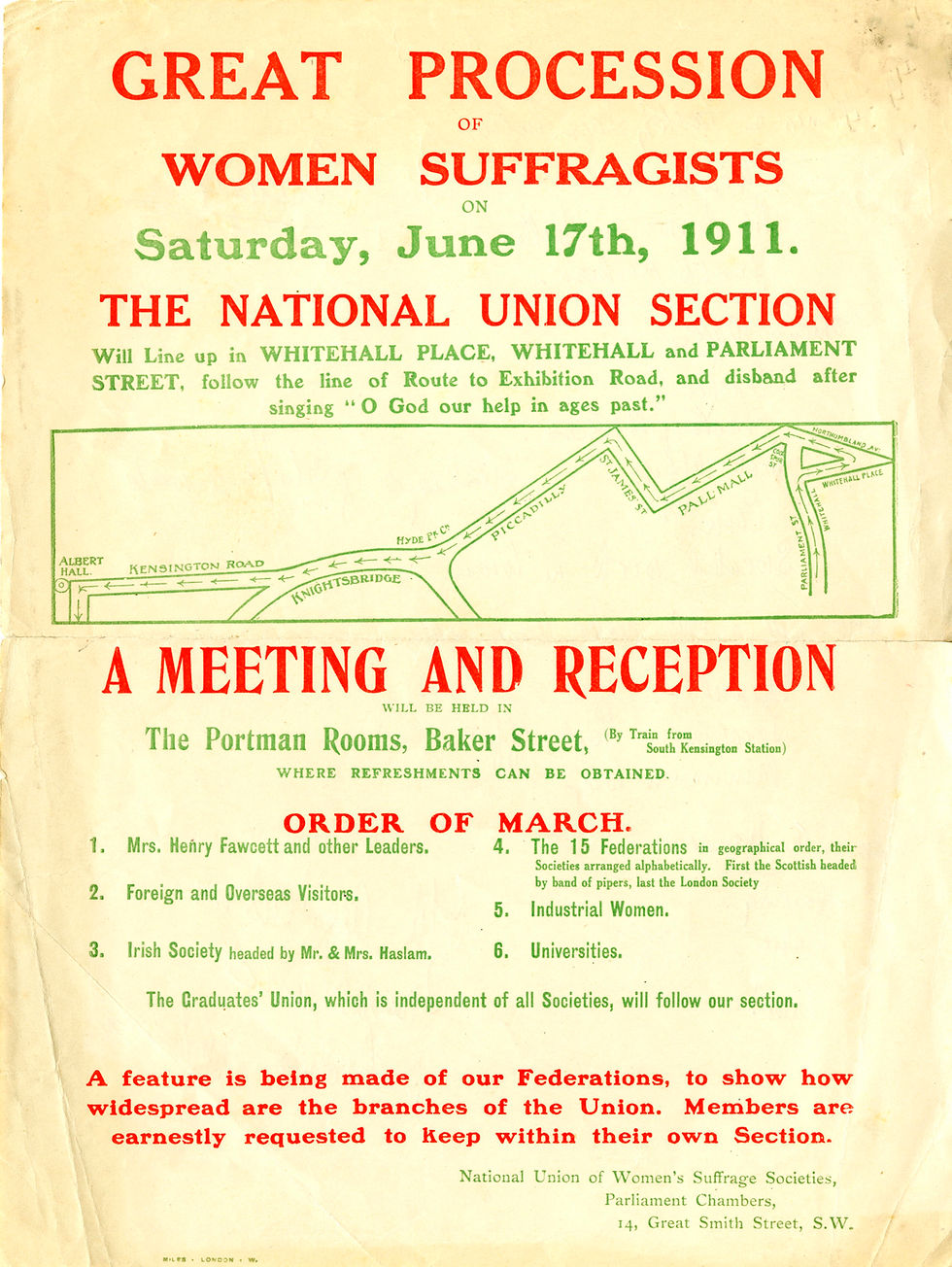 A Fragile Unity: The Women’s Coronation Procession, 1911.