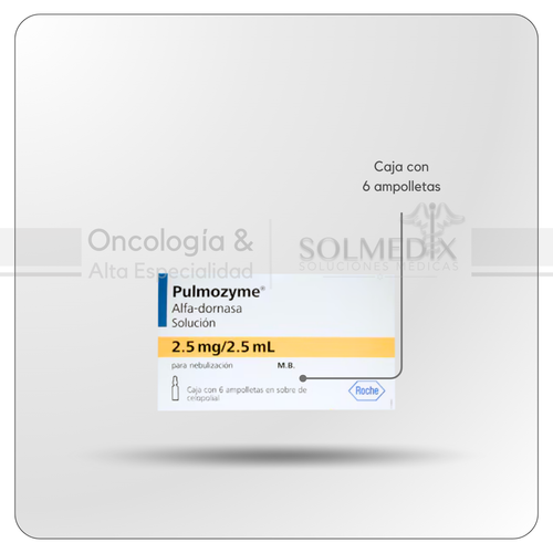 Pulmozyme Alfa Dornasa 2.5mg | solmedix