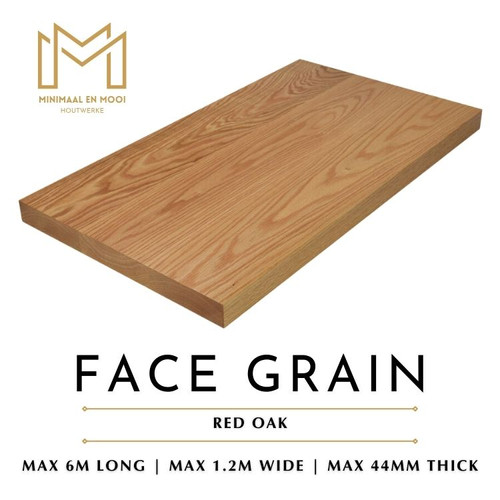 Face‐Grain Red Oak Wood Countertops South Africa | Warm & Classic