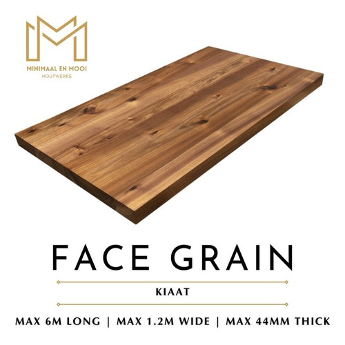 Face‐Grain Kiaat Wood Countertops South Africa | Warm & Rich