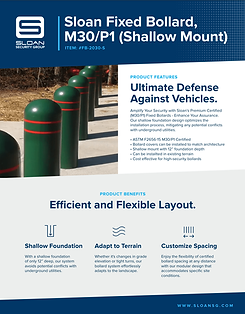 Cut Sheets | Resources | Sloan Security Group