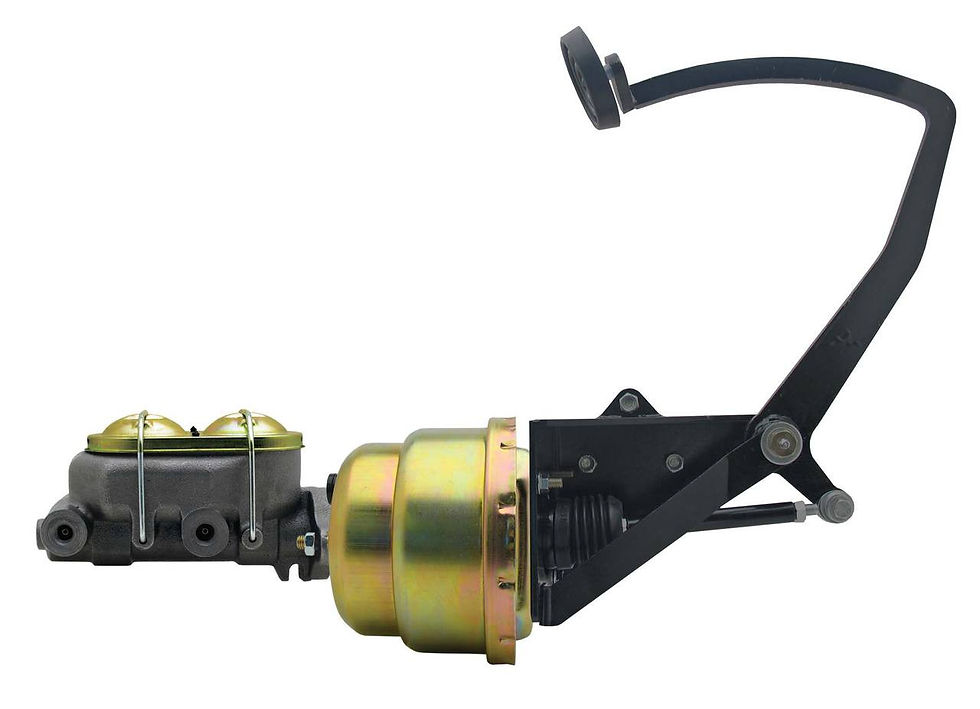 1955-1959 Chevy Truck Frame Mount Power Brake Unit | Rustic Disc Brakes