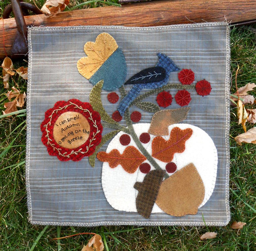 Whispers of Fall - PRE-ORDER Block 7 - Woolie Friends | The Cottage ...