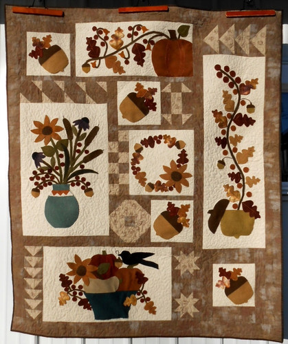 Autumn Sampler Quilt - Project Book | The Cottage Rose - Q