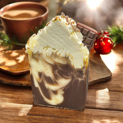 Cinnamon Hot Cocoa Soap | Total Bliss Bath