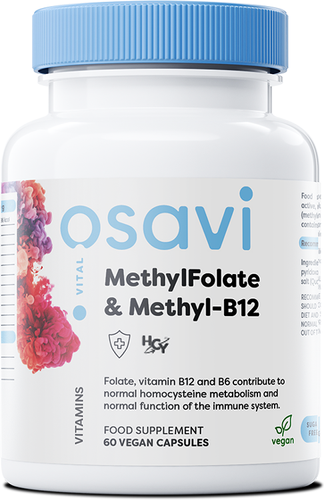 MethylFolate & Methyl-B12 - 60 vegan caps | Fearless-Sports