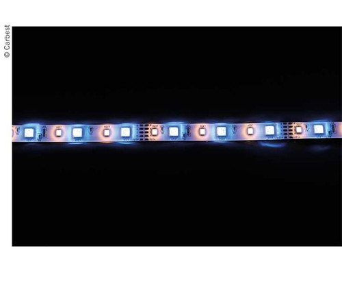 12V LED-Band, RGBW: rot, grün, blau, warmweiß, IP65, 10mm breit | meaculum