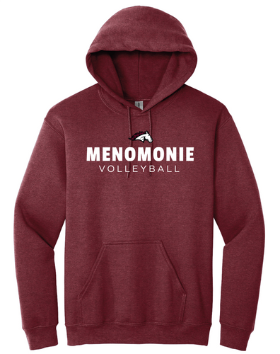Menomonie Volleyball Hoodie | Amber View Print
