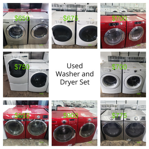 Refurbished Washer & Dryer Sets - Appliance All Service