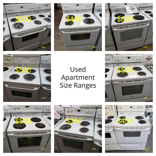 Used Apartment Size Ranges | Appliance All Service