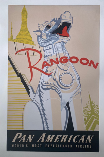 Rangoon | Pan Am Posters