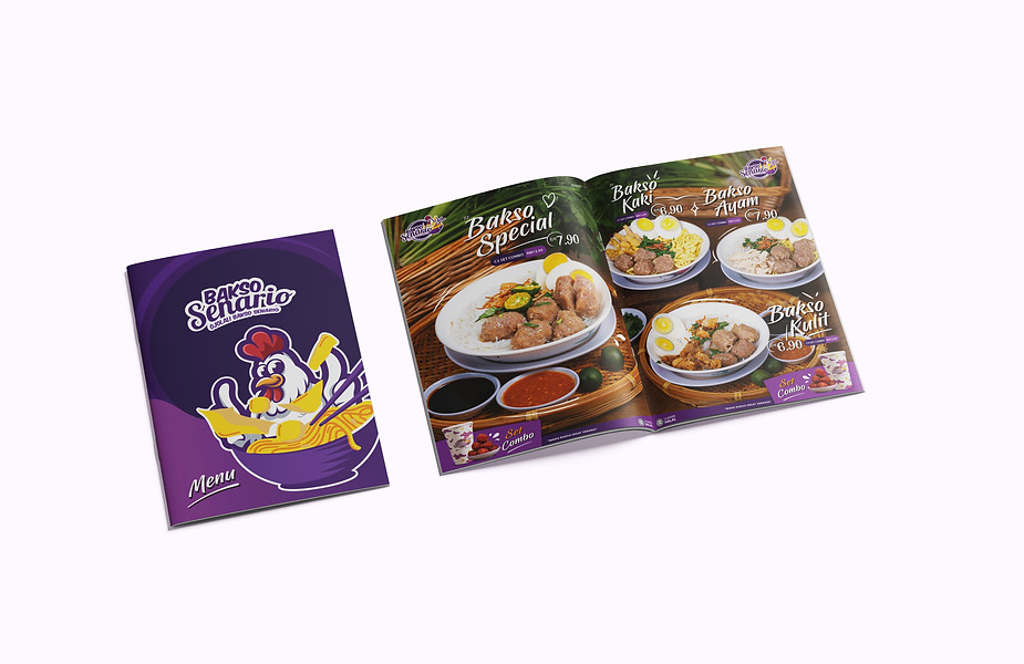 Bakso Senario / Menu Design | Creative Monster