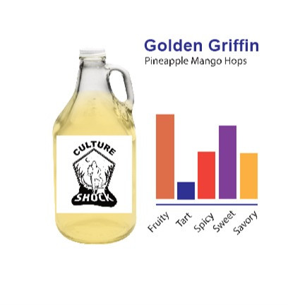 Golden Griffin Growler | cultureshockseattle