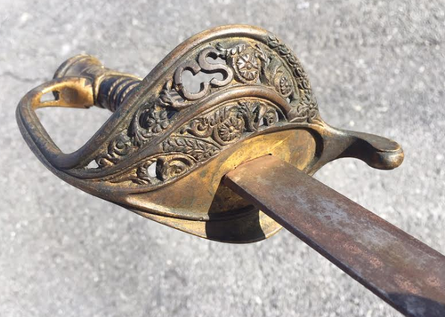 RARE Confederate Staff Officer Sword, Alabama SOLD | civilwarshop