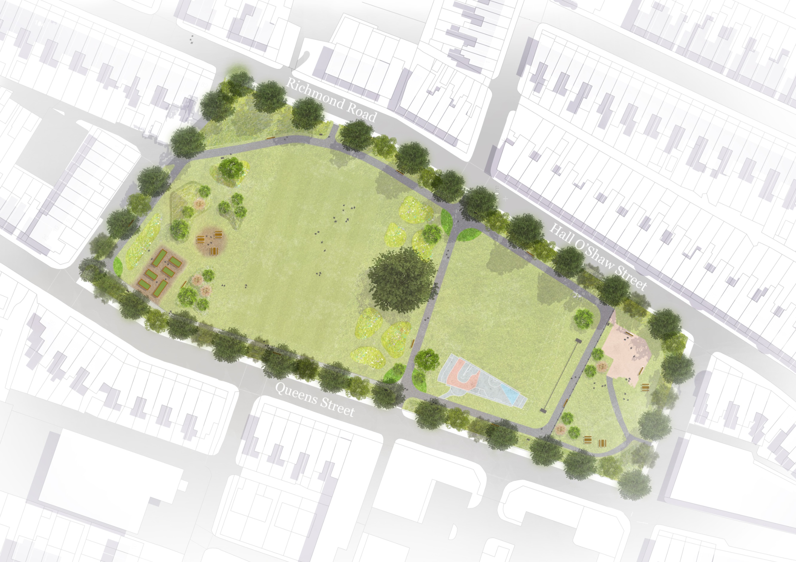 Projects: Crewe Queen Street | Make Space Landscape