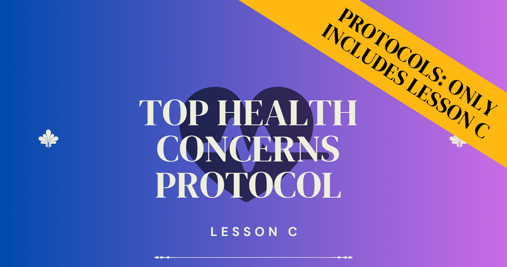 Top Health Concerns Protocols | The Health Profiler