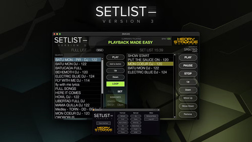 Setlist | strange-electronic
