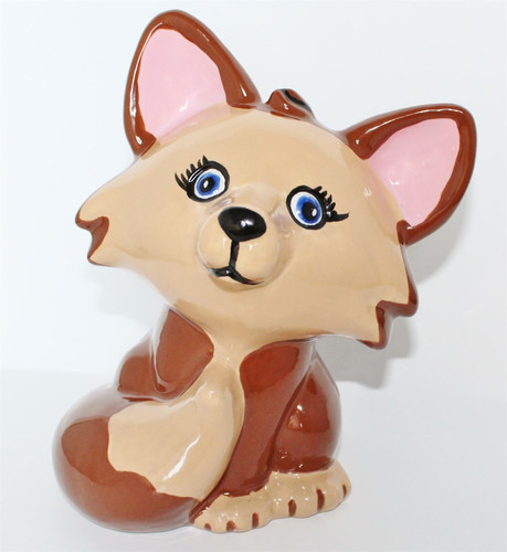 Fox Money Box | The Clay Studio