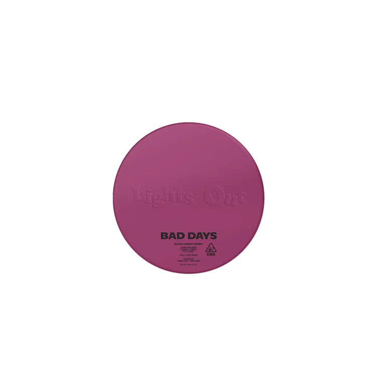 Bad Days Lights Out CBD + CBN Sleep Gummies 450MG