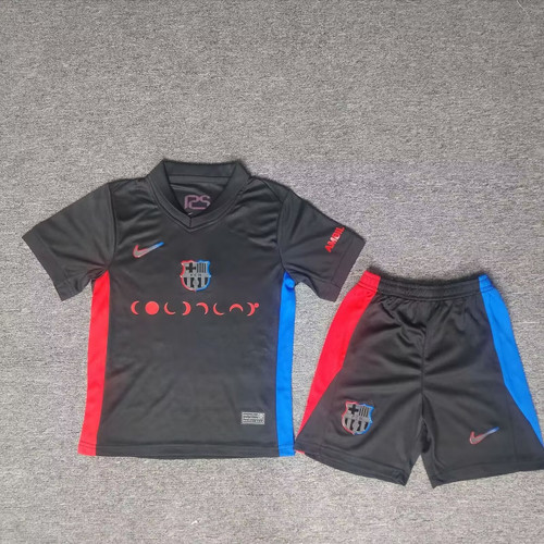 FC Barcelona x Coldplay 24/25 Kids Away Kit | Futbol Shop U.S.