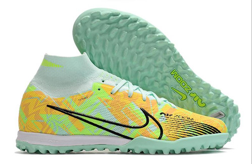 Nike Mercurial Superfly 9 “Bonded” TF Cleats - Green/Blackened Blue ...