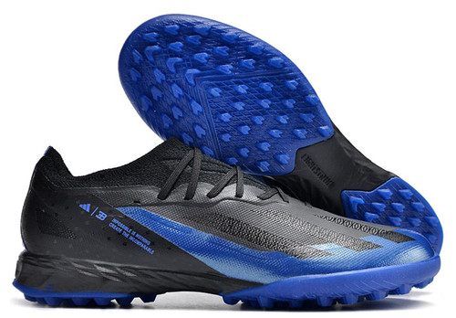 adidas X Crazyfast .1 “Bugatti” TF Cleats - Black/Bugatti Blue | Futbol ...