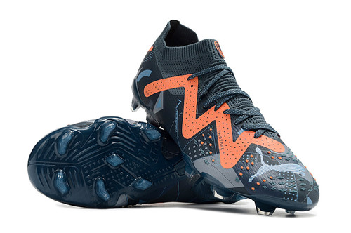 PUMA Future Ultimate “DNA” FG Cleats - Dark Night/Ultra Orange/Deep ...