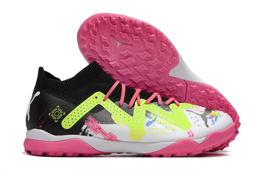 PUMA Future Ultimate “Tricks” TF Cleats - PUMA Black/Ravish/Fast Yellow ...
