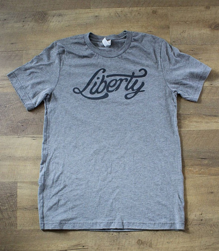 Liberty Script Tee | Liberty Print Co.