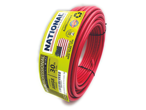 AWG8 - 30 Ft. PV Wire Solar Professional | NATIONAL Wire&Cable