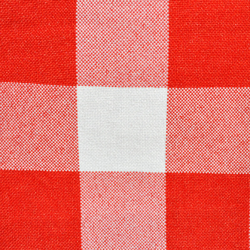 Checker Print Overlays | akaya-party-rentals