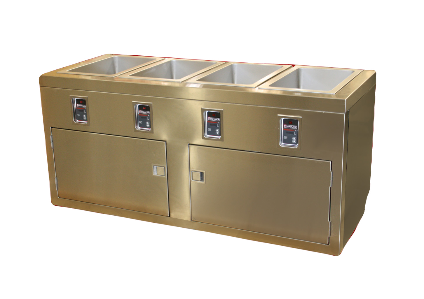 Modular 4 Tray Hot Food Counter