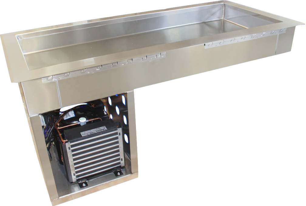 3 Tray Drop-In-Cold Well