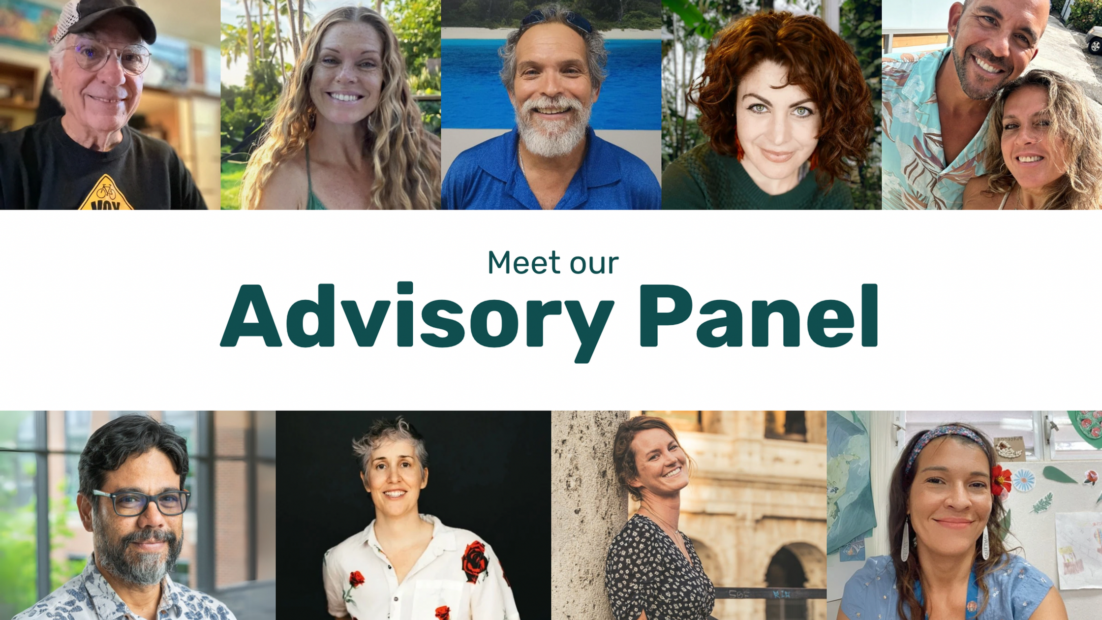 Meet the creative minds of our Advisory Panel!
