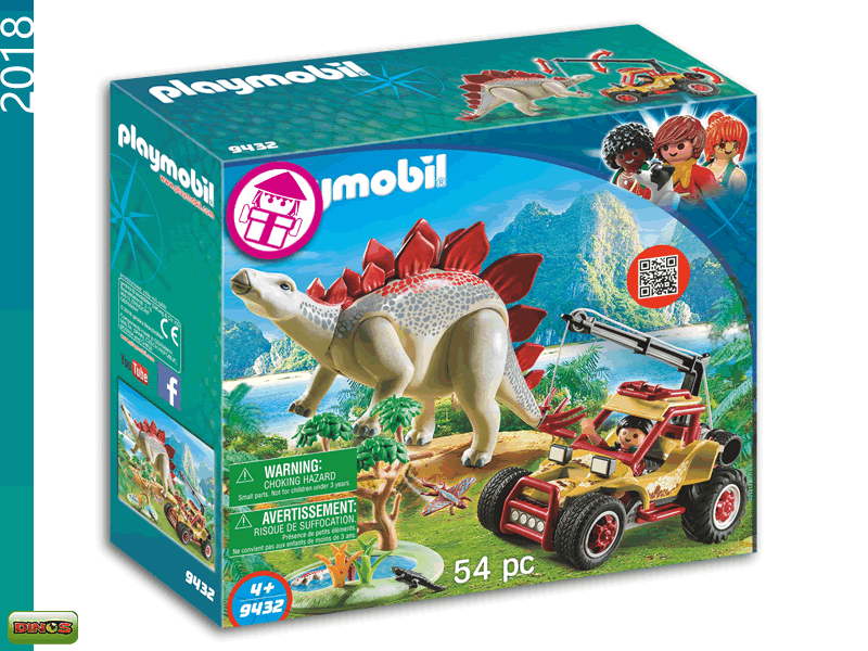 PLAYMOBIL 9432 Vehicle With Stegosaurus | Playmobil Hong Kong