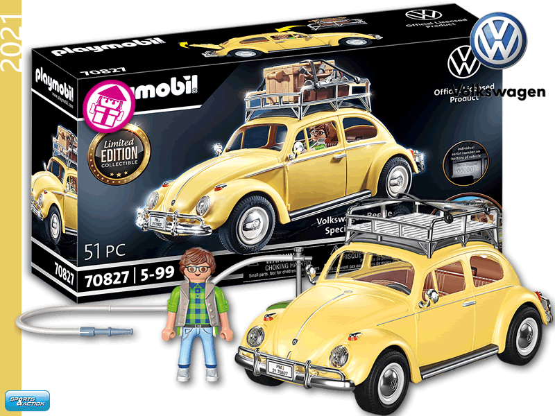 PLAYMOBIL 70827 Volkswagen Beetle - Special Edition | Playmobil Hong ...