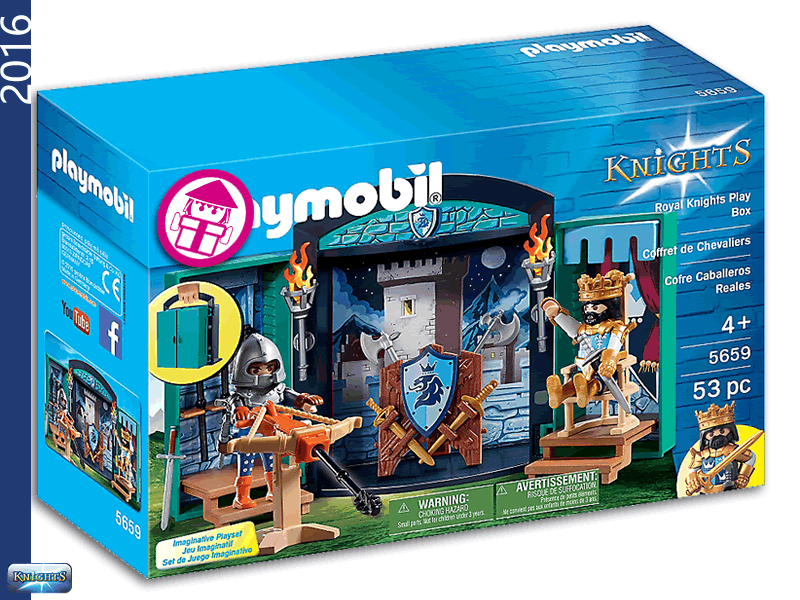 PLAYMOBIL 5659 Play Box - Knights