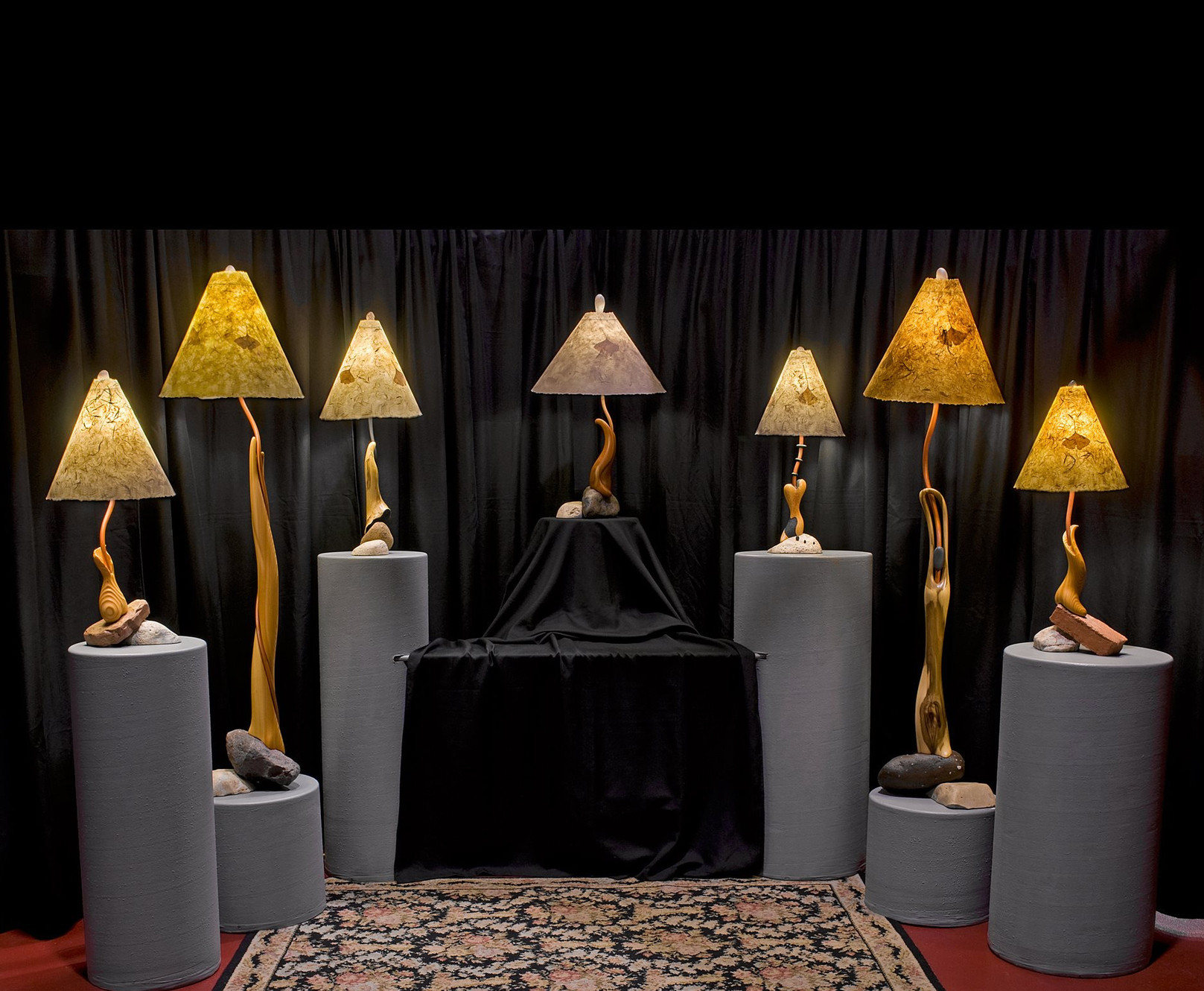 New Hope in Wood | Custom home lighting
