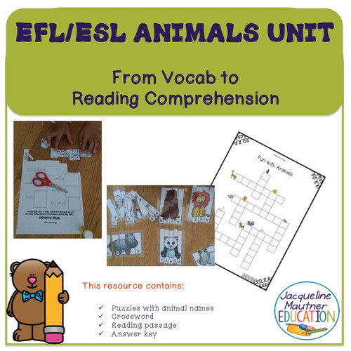 EFL Animals | English 4 Kidz