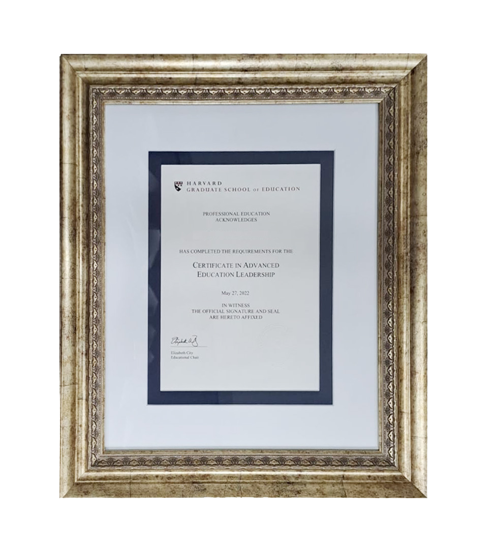 Certificate Frames | Picframing Fourways