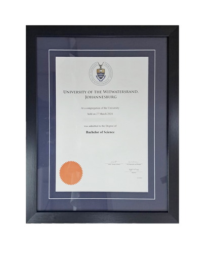 Certificate - Custom Frame | Picframing