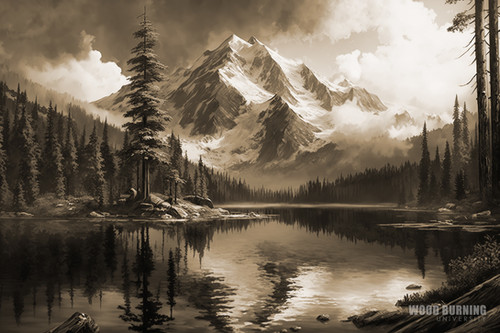 Mountain Scene with Lake | WB University